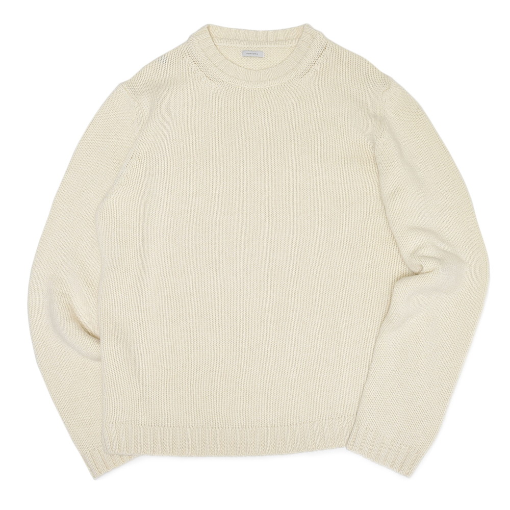 nomiamo（ノミアモ）｜nomiamo / ノミアモミドルゲージカシミアクルーネックニット SP03 76012001015